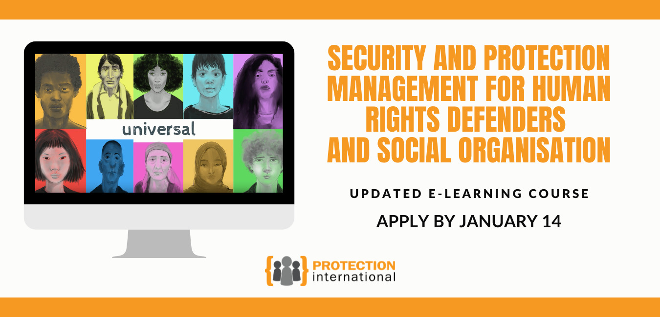 Apply by January 14 to our e-learning course on “Security and ...