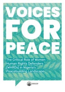 Voices for Peace – The critical role of Women Human Rights Defenders ...