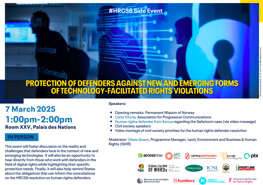 Protection International - Defending human rights defenders